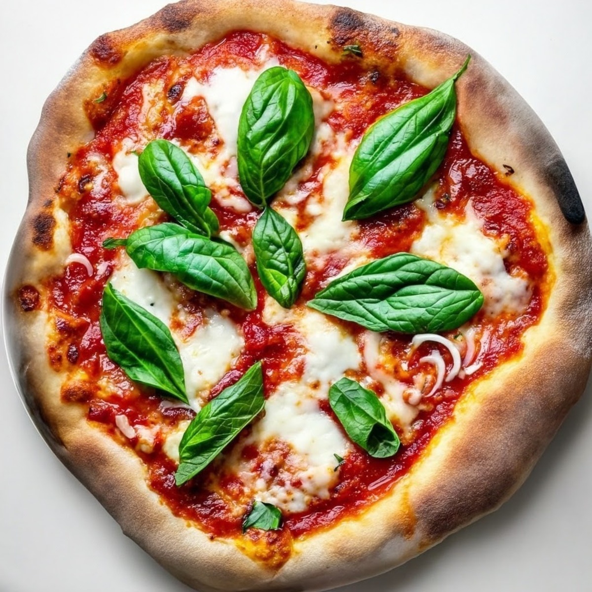 Traditional Italian Pizza Recipe with Basil - Instacart