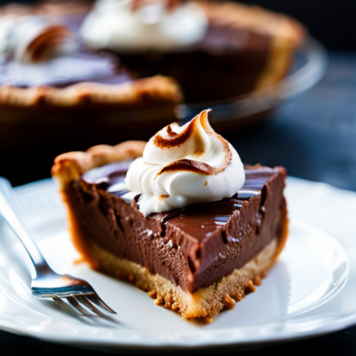 Chocolate Pudding Pie Recipe with Whipped Cream - Instacart