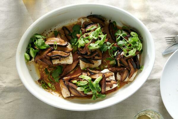 Baked Fish With Mushrooms and Ginger Recipe | Publix