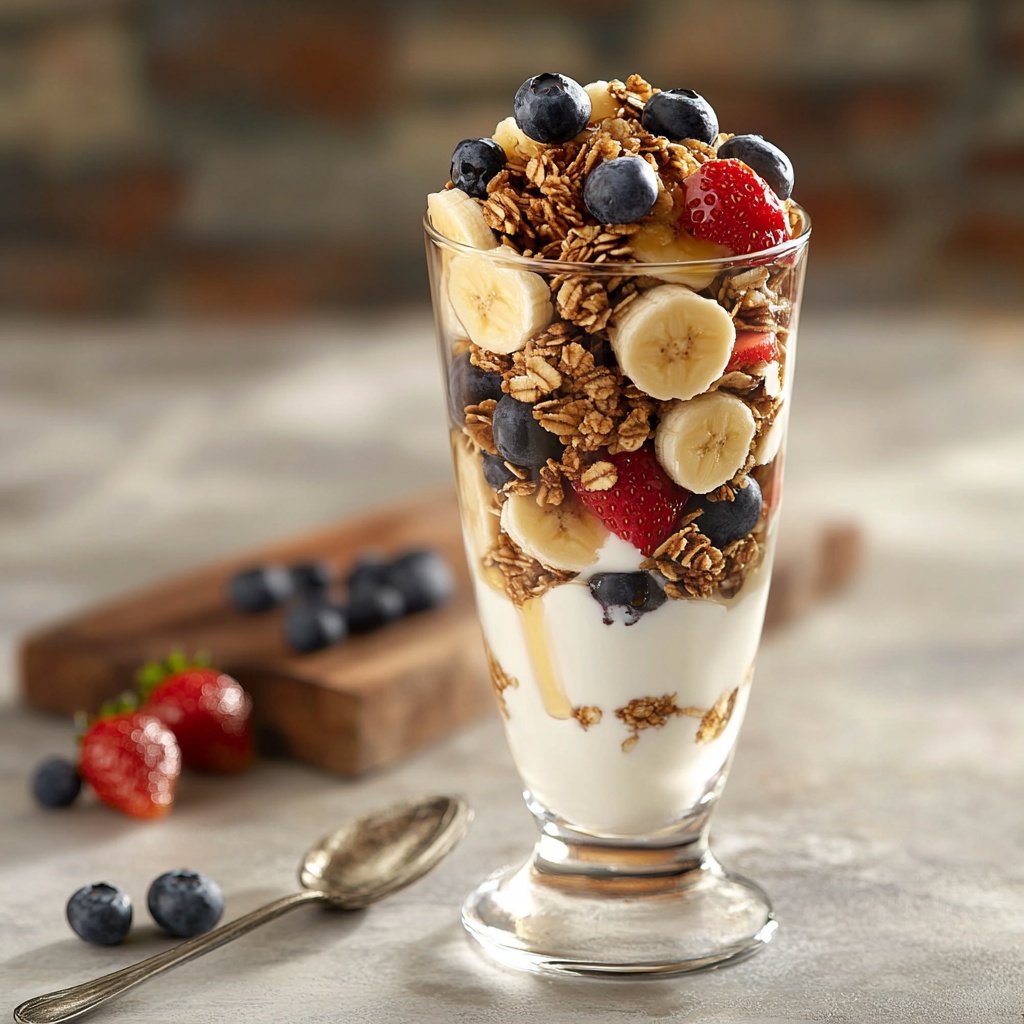 Layered Greek Yogurt & Fresh Fruit Granola Parfait Recipe | Publix