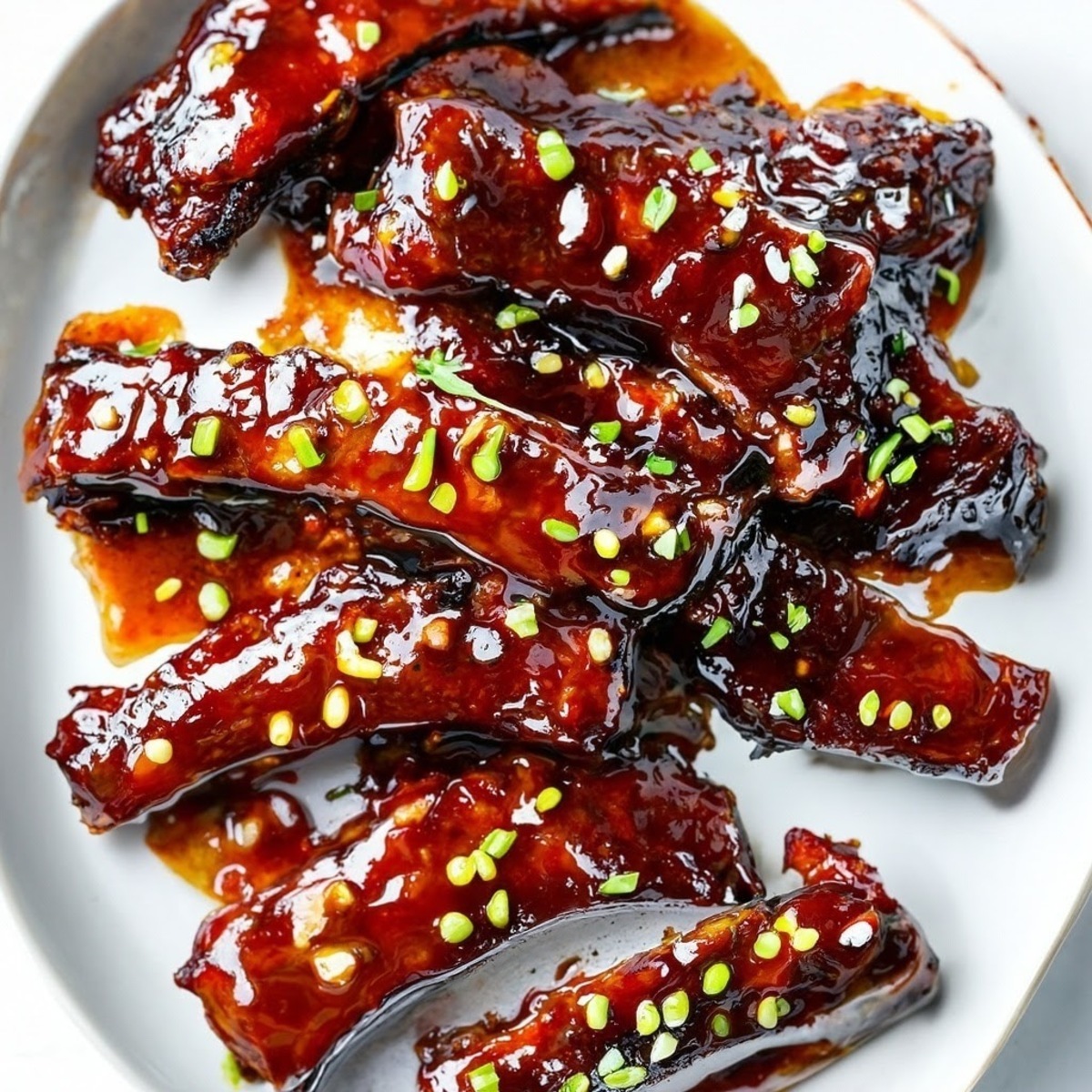 Chinese Spare Ribs Recipe with Honey Glaze Recipe | Instacart