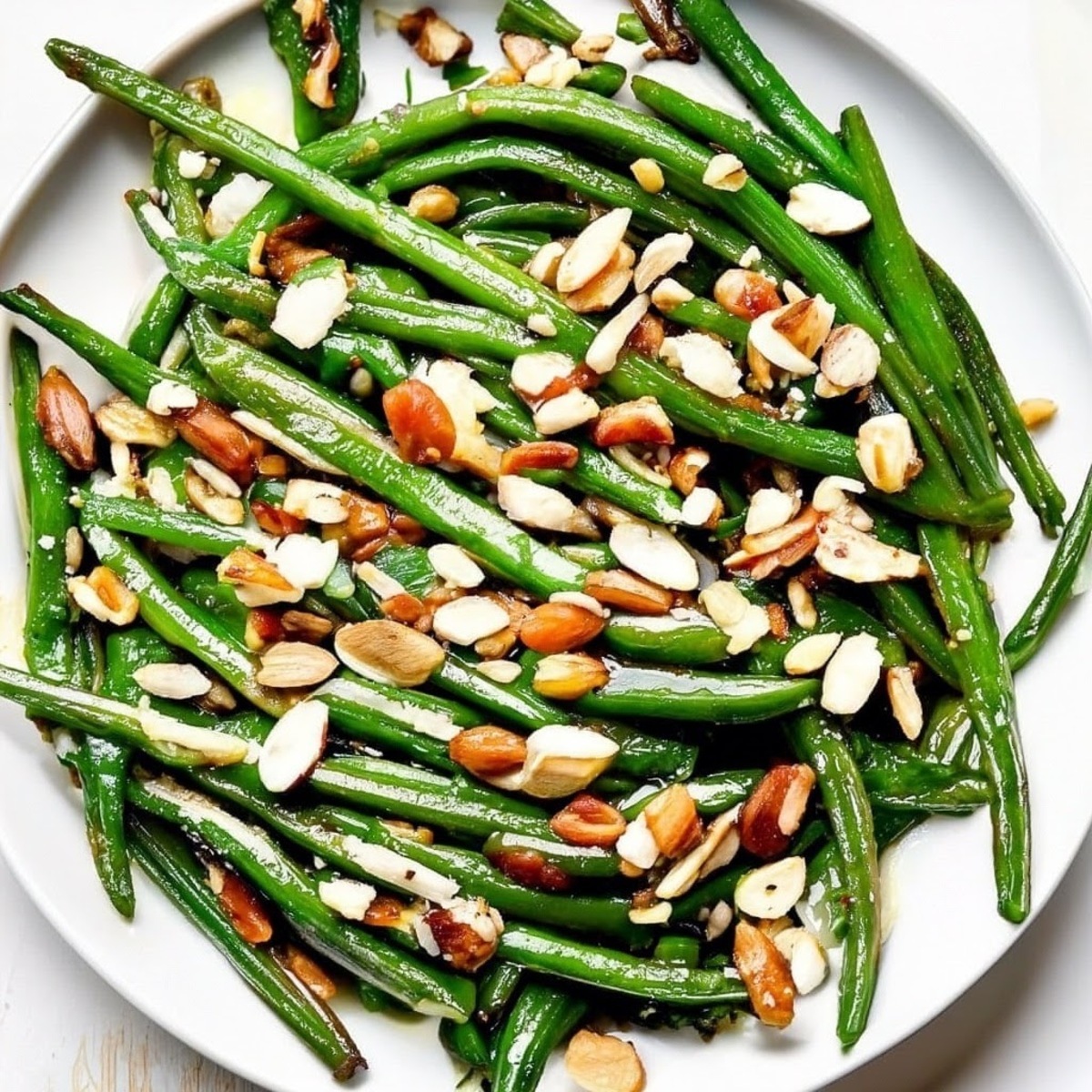 Cracked Green Beans Recipe with Almonds - Instacart