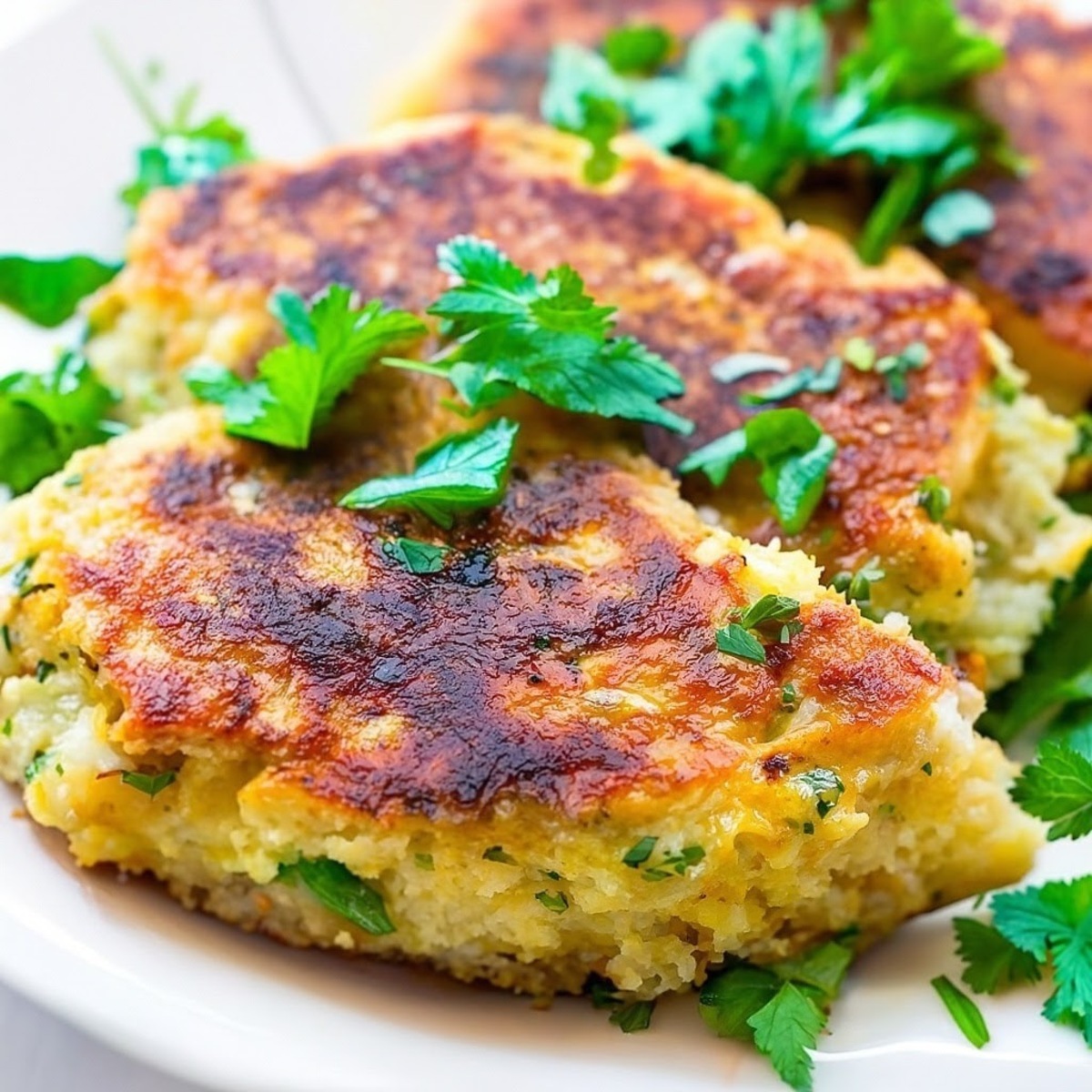 Flaky Fish Cake Recipe with Fresh Herbs - Instacart