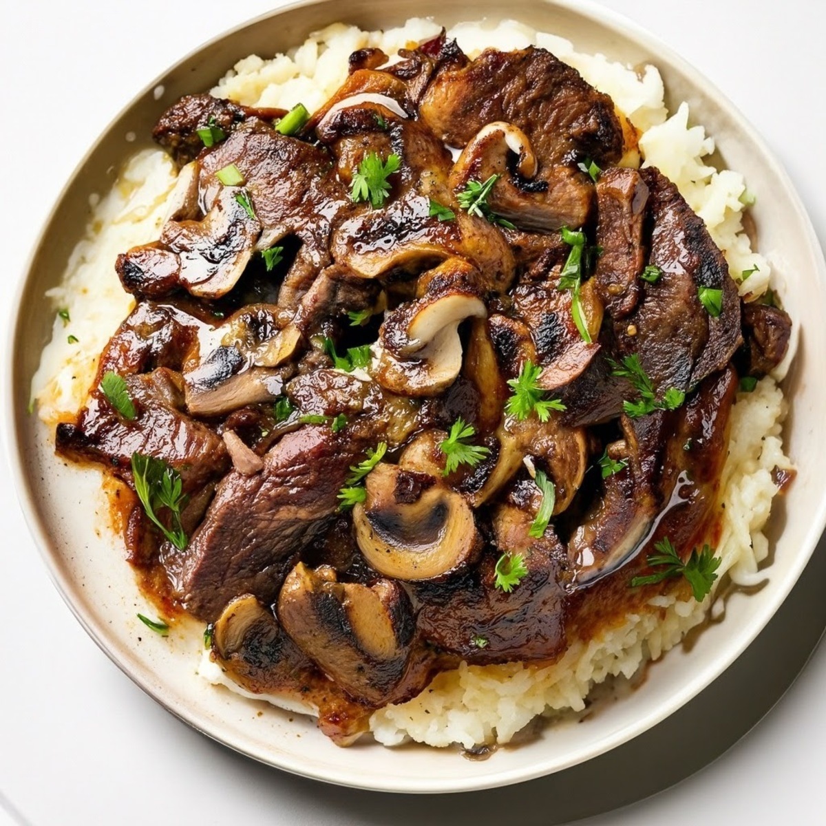 French-Style Beef with Mushroom Recipe - Instacart