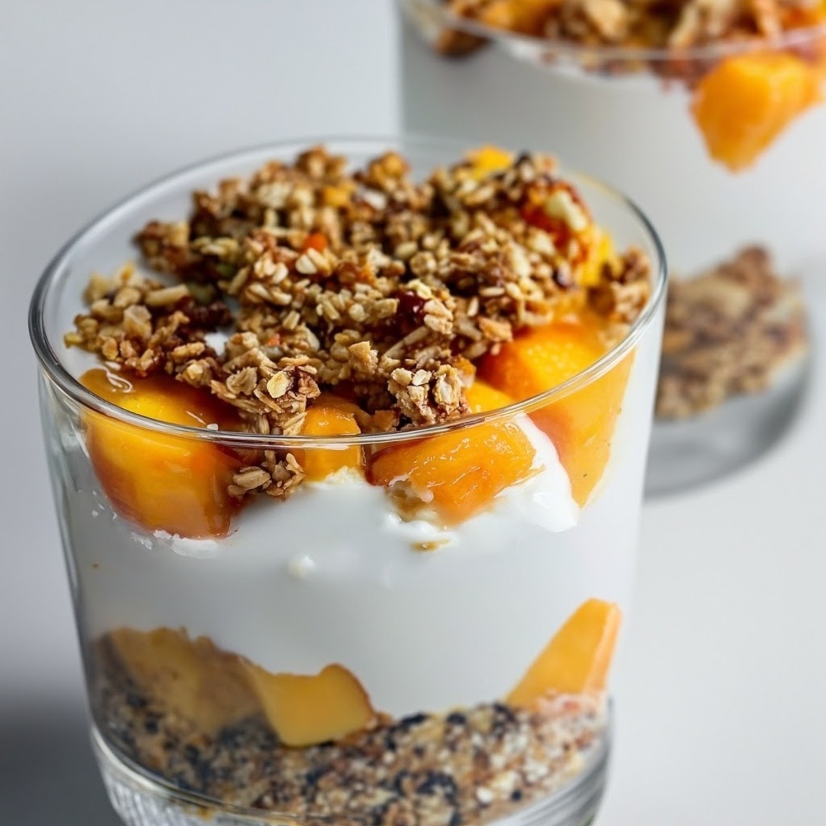 Greek Yogurt Mango Parfait with Granola Recipe - Instacart