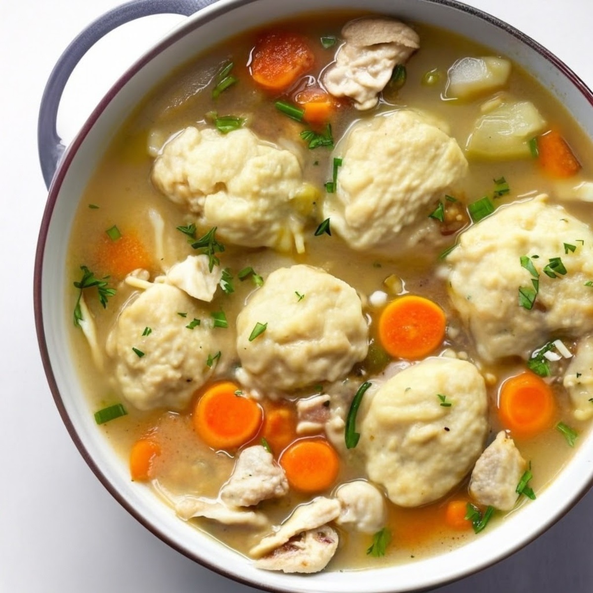 Homestyle Chicken and Dumpling Soup Recipe - Instacart