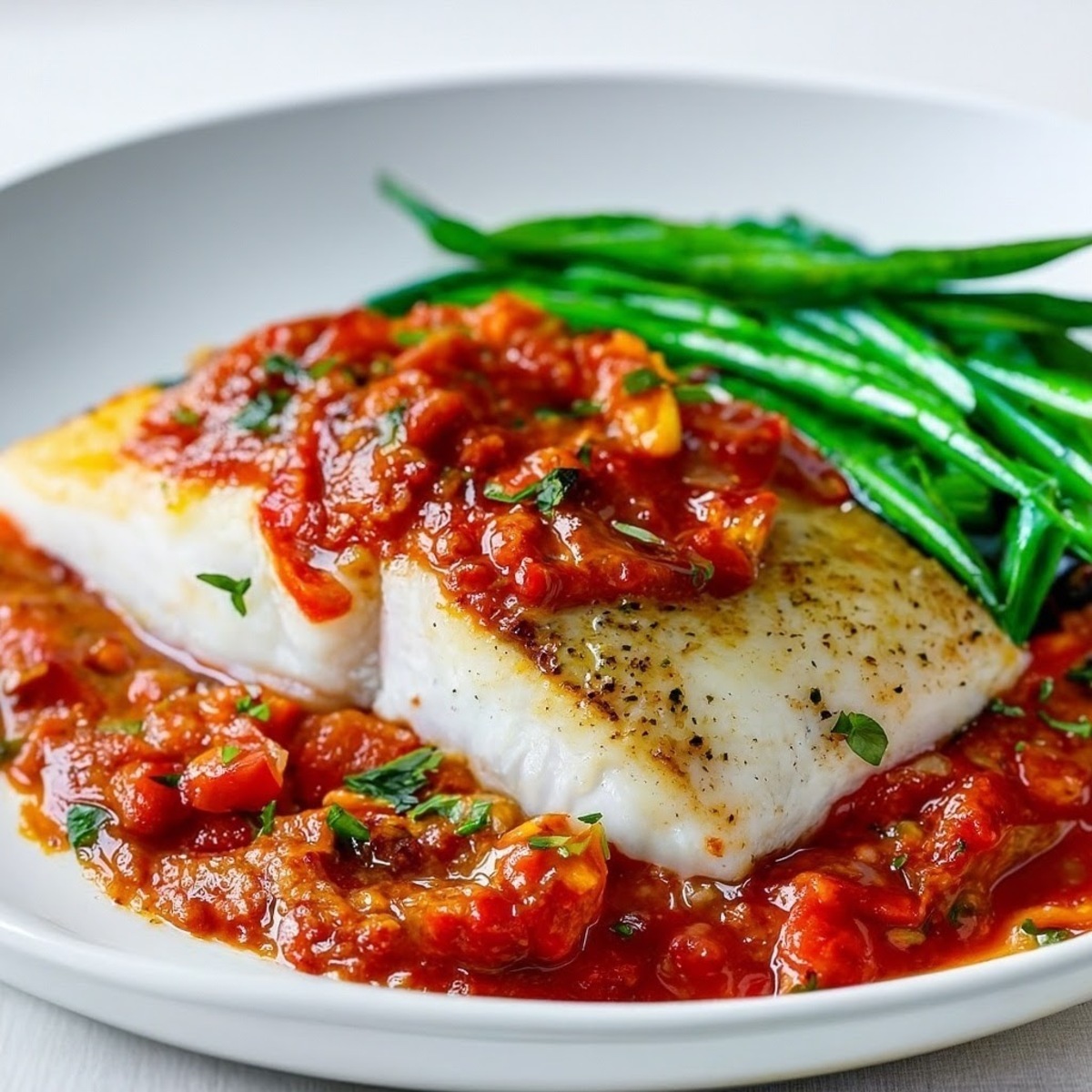 Ling Cod Recipe with Spicy Tomato Sauce - Instacart