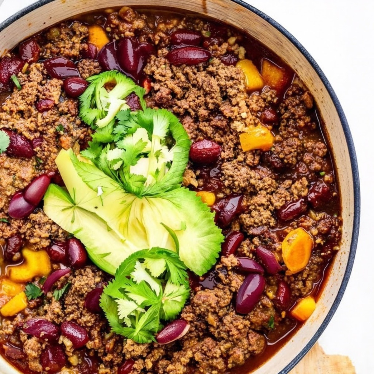 Hearty One-Pot Ground Bison Chili Recipe - Instacart