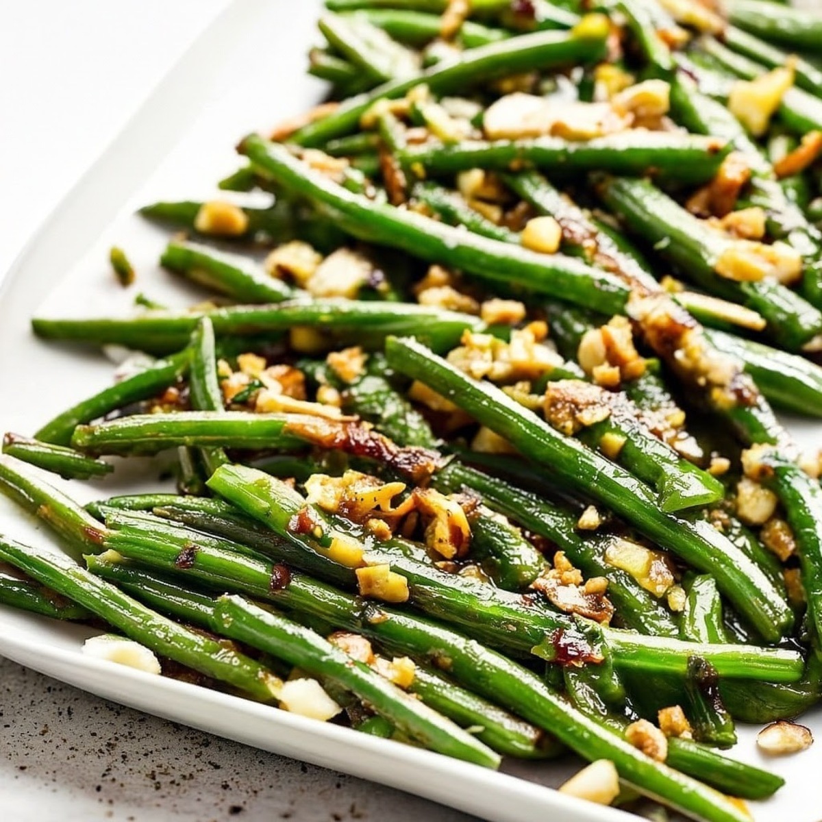 Oven Roasted Green Beans with Garlic Recipe - Instacart