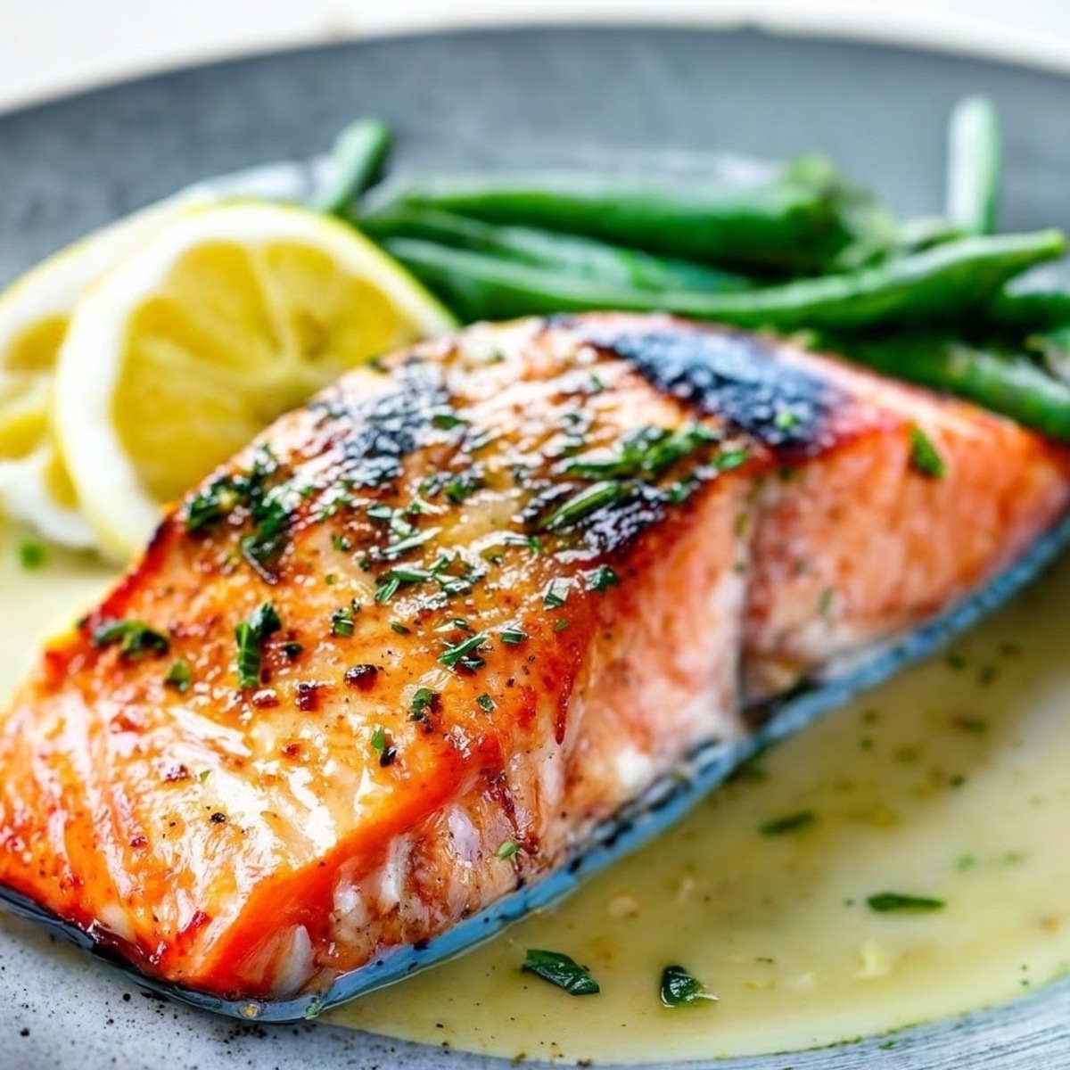 Seared Salmon Recipe with Lemon Butter Sauce - Instacart