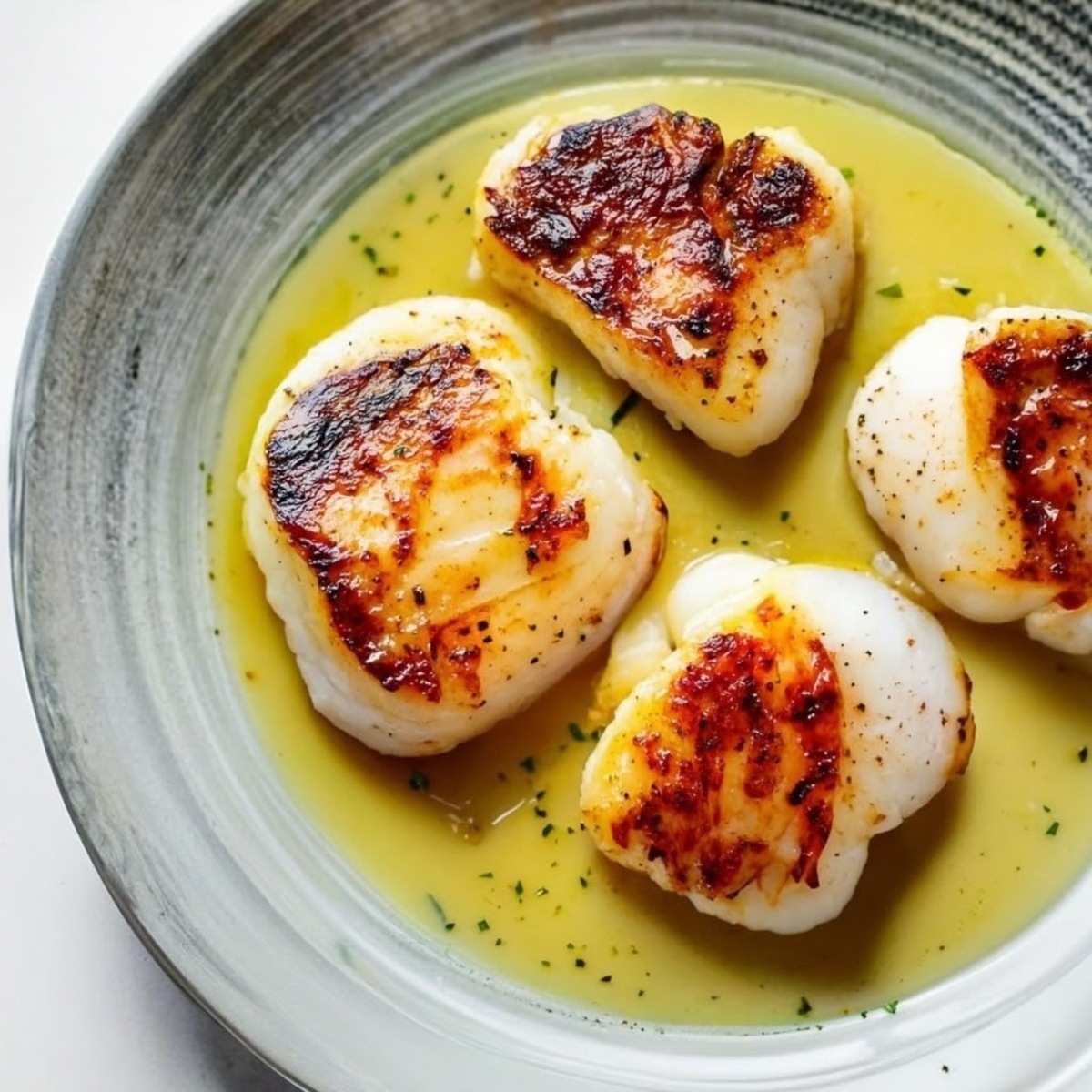 Seared Sea Scallops Recipe with Butter Sauce - Instacart