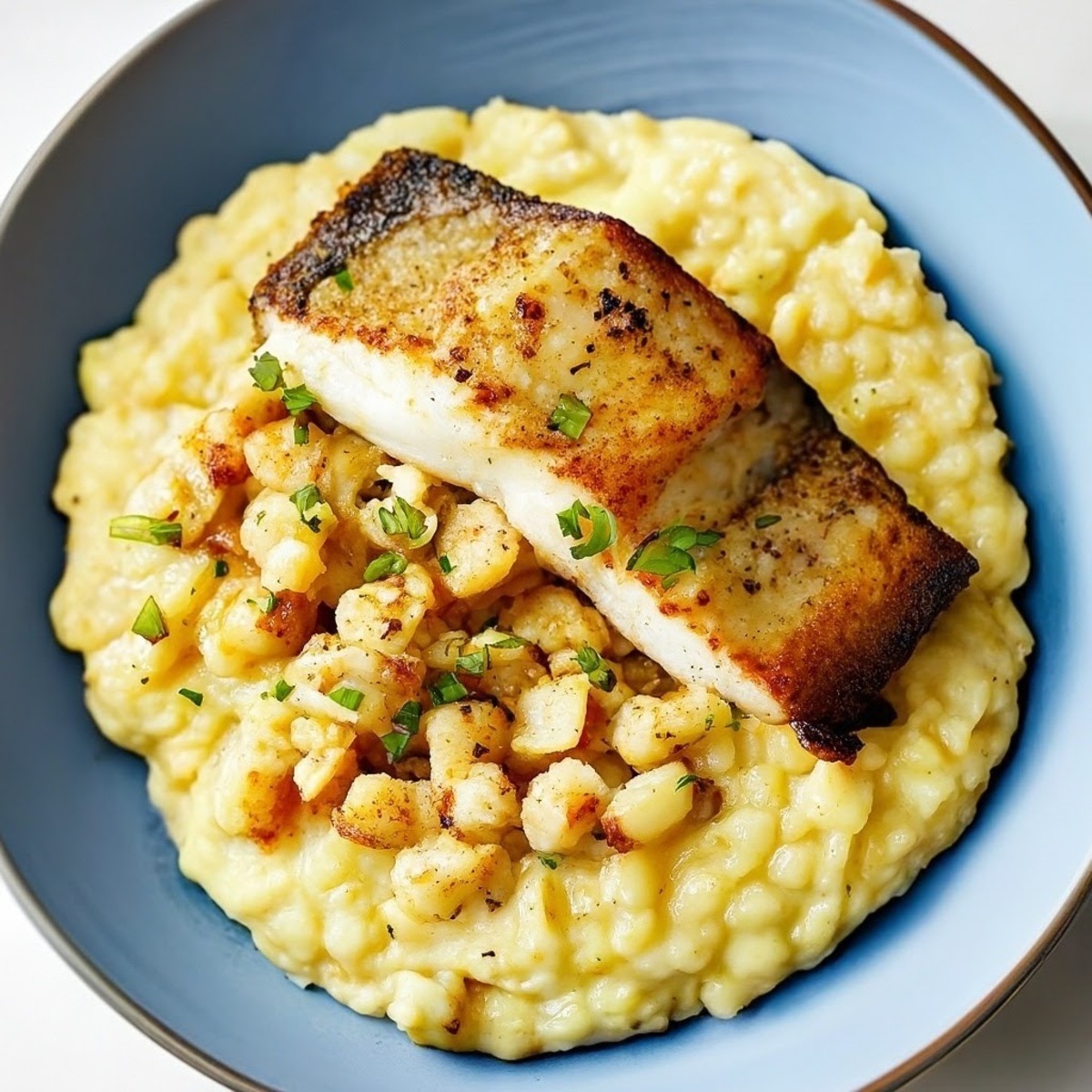 Southern-Style Fish and Grits Recipe - Instacart