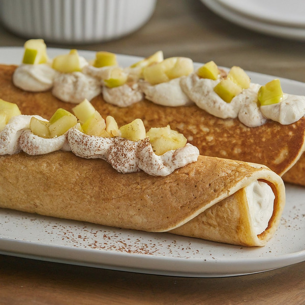 Apple Cinnamon Pancake Roll-Ups + Cream Cheese - Instacart