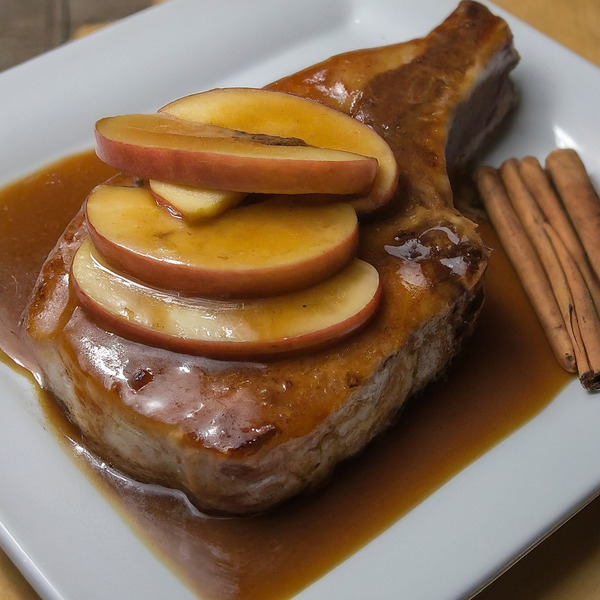 Apple Glazed Pork Chops Recipe - Instacart