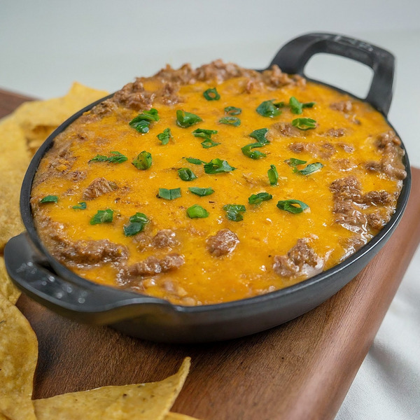 Cheesy Ground Beef Dip Recipe for Nachos - Instacart