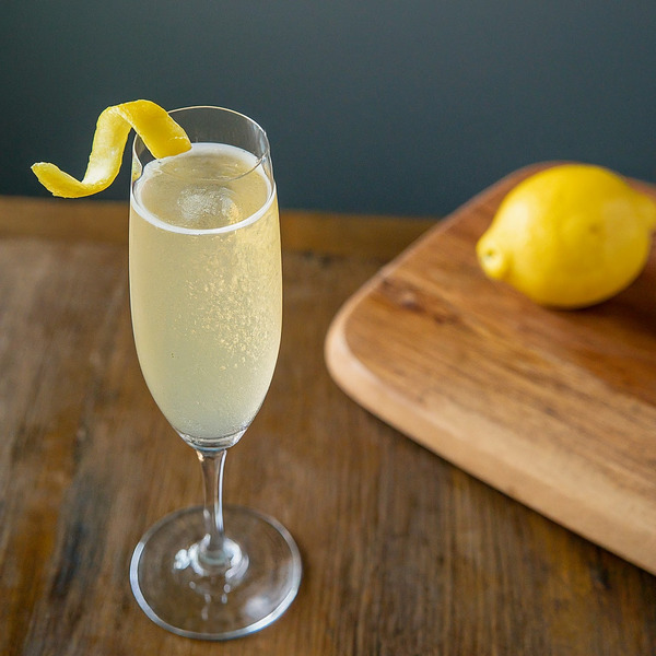 Classy French 75 Recipe with Gin + Champagne - Instacart