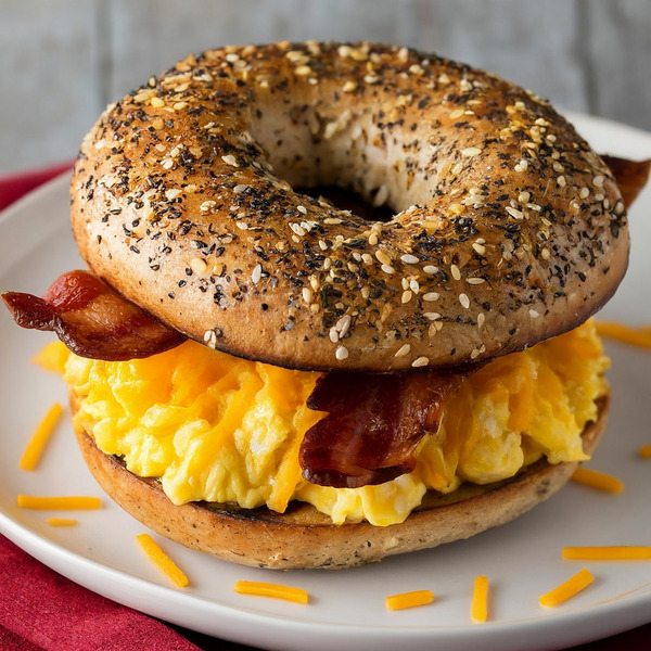 Eggs Bacon + Cheese Breakfast Bagel Recipe - Instacart