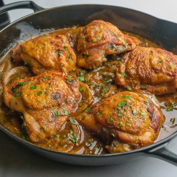 European Bone-In Chicken Thighs - Instacart