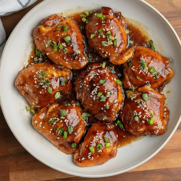 Honey Garlic Skinless Chicken Thighs Recipe - Instacart
