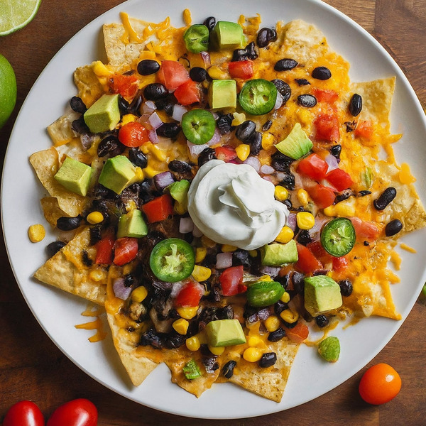 Loaded Vegetarian Nachos Recipe - Instacart