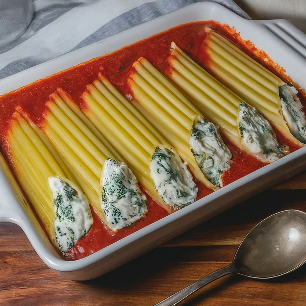 Manicotti Shells Recipe with Spinach + Cheese - Instacart