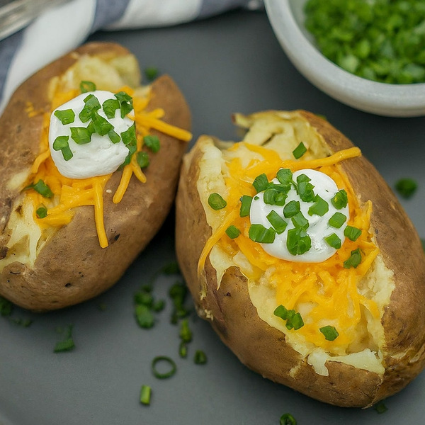 Microwaved Baked Potatoes Recipe - Instacart