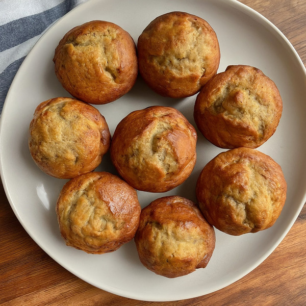 Moist and Fluffy Banana Muffins Recipe - Instacart