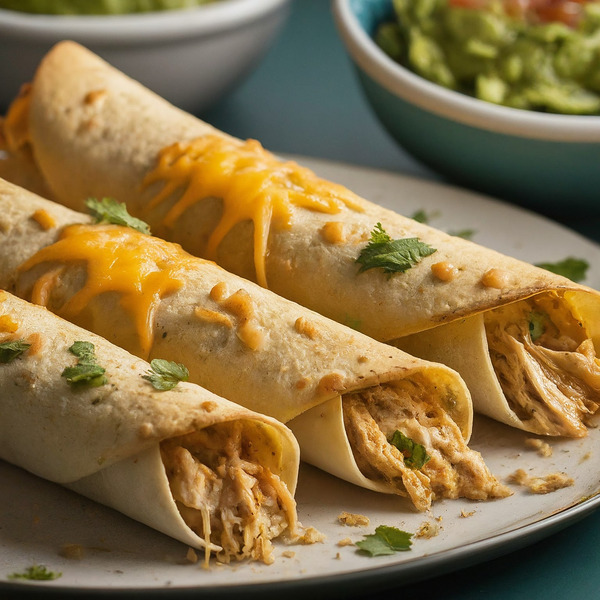 Oven-Baked Chicken Taquitos Recipe - Instacart