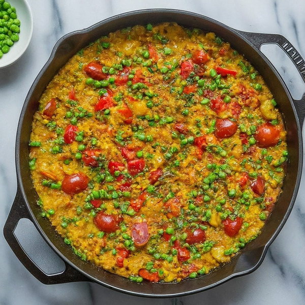 Quinoa + Vegetable Paella + Saffron Infused Rice - Instacart