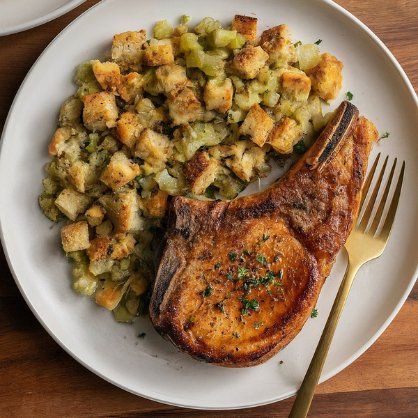 Savory Pork Chop Stuffing Meal Recipe - Instacart