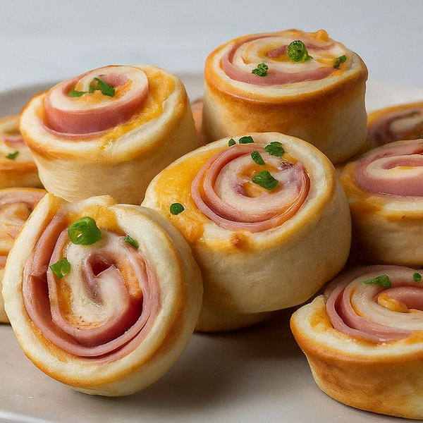 Simple Mini Ham and Cheese Pinwheels Recipe - Instacart