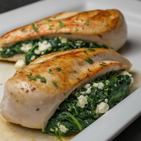 Spinach and Feta Stuffed Chicken Breast Recipe - Instacart