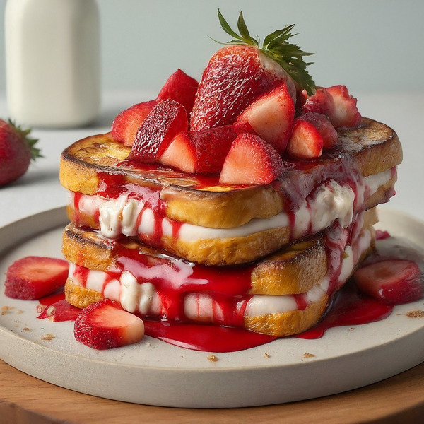 Strawberry Cheesecake French Toast Recipe - Instacart
