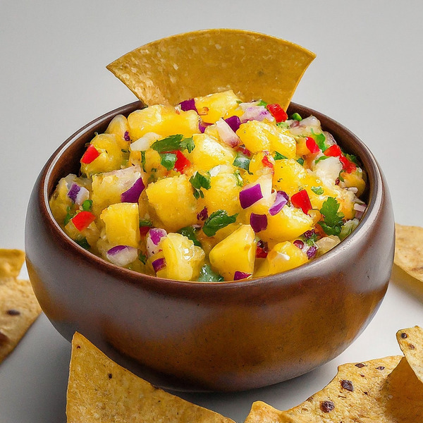 Sweet + Spicy Pineapple Salsa with Chips Recipe - Instacart