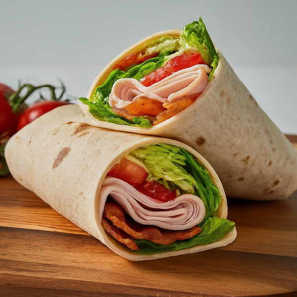 Turkey Club Wraps with BLT Recipe - Instacart