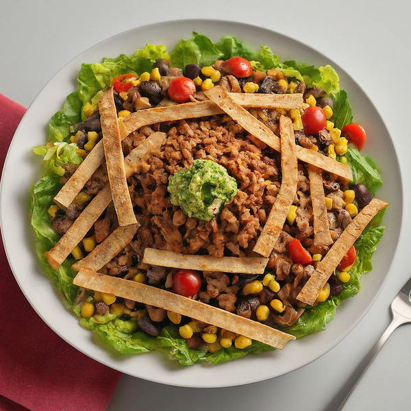 Turkey Taco Salad with Crunchy Tortilla Strips - Instacart