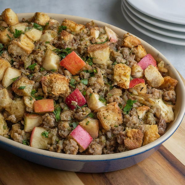 Apple and Sausage Stuffing with Sage Recipe | Publix