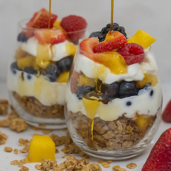 Fruit and Yogurt Parfait with Granola Recipe Recipe | Publix